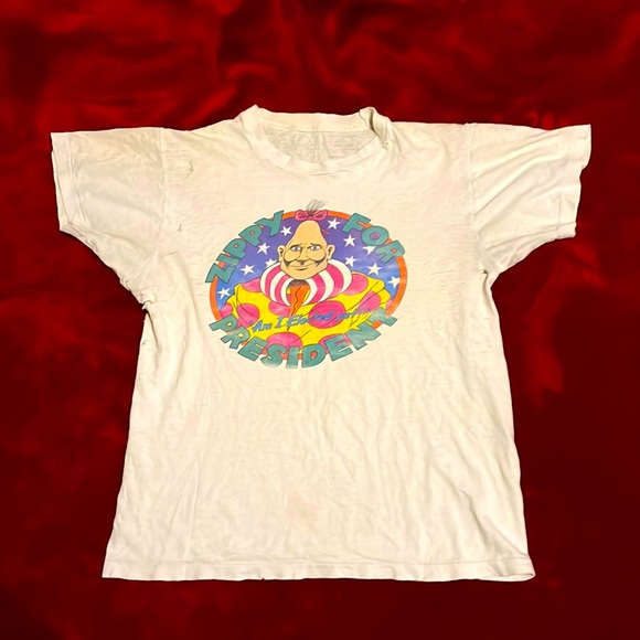 Shirts | Vintage Zippy The Pinhead For President Am I Elected Yet ...